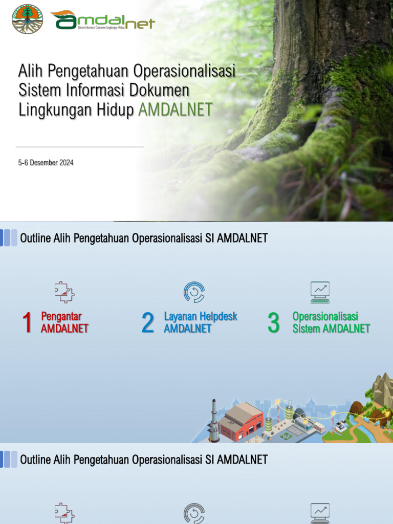 Amdalnet Alih Pengetahuan 5des2024 | PDF