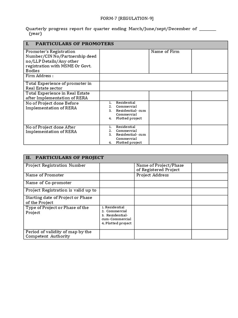 Amended Form 7 (1) | PDF | Sewage Treatment