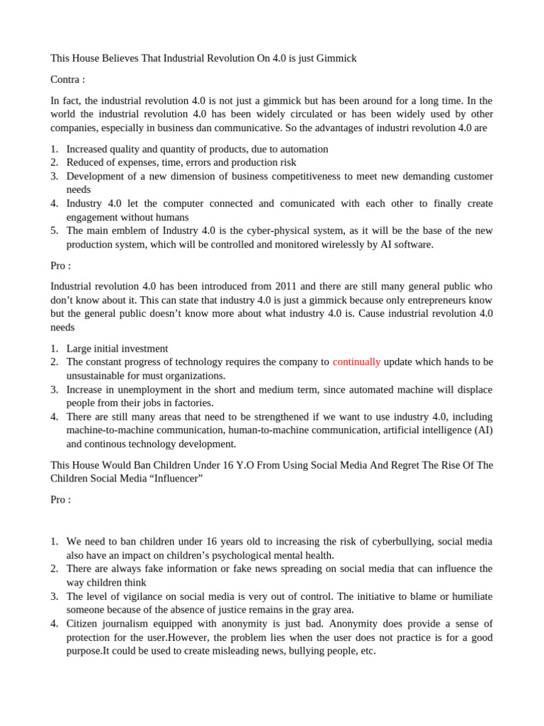 NUDC PROs&CONs MOTION | PDF | Punishments | Capital Punishment