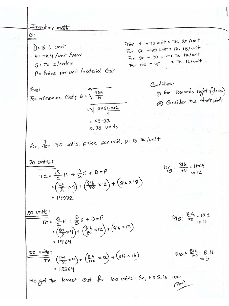 IPE Part A All Math | PDF