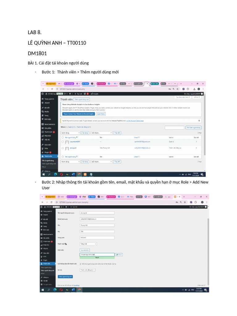 Antcptt00039 Lab 8 | PDF