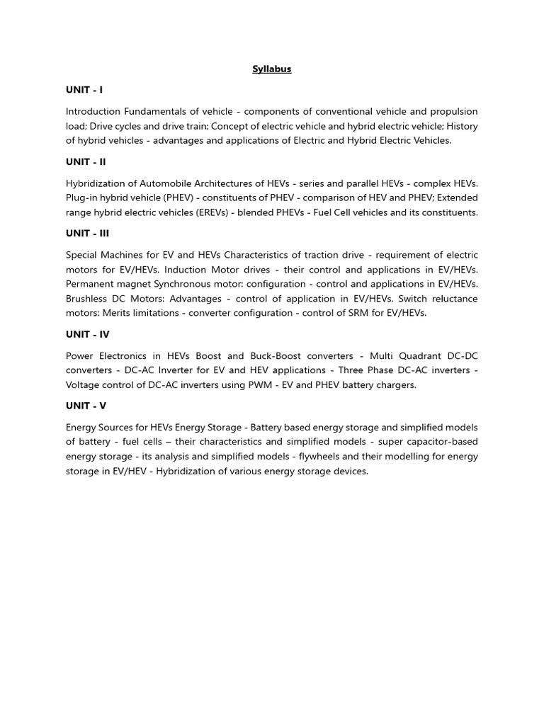 EV Notes 2-11-2024 | PDF | Electric Vehicle | Hybrid Vehicle