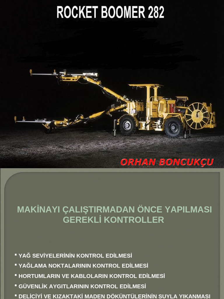Rocket Boomer 282 Eği̇ti̇m Programi̇ | PDF