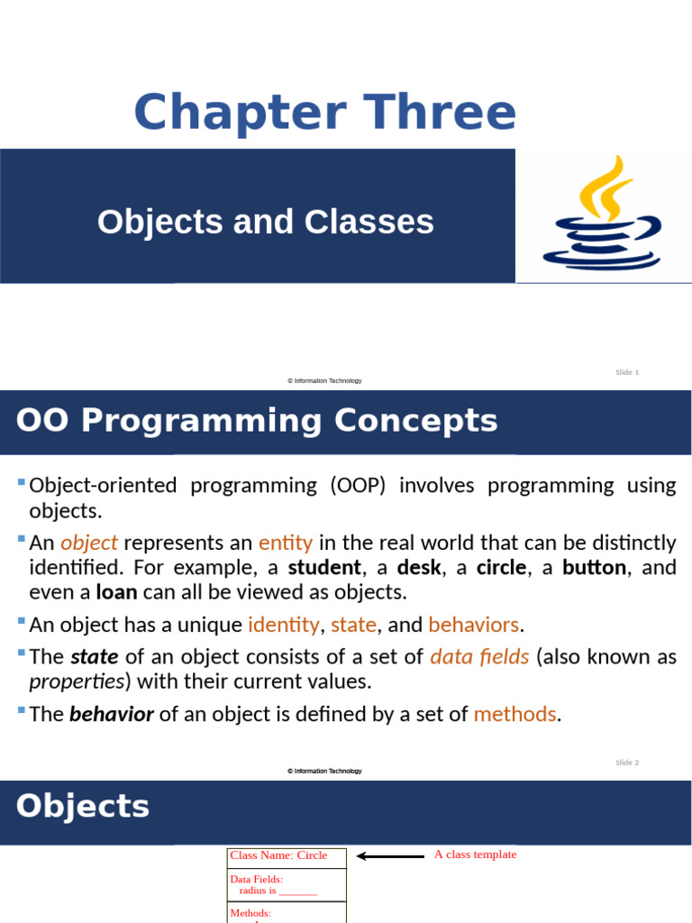 Object oriented programmingchapter 03 | PDF | Programming | Constructor ... Object oriented programmingchapter 03 | PDF | Programming | Constructor ...