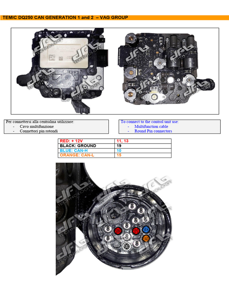 Vag DQ250 White | PDF