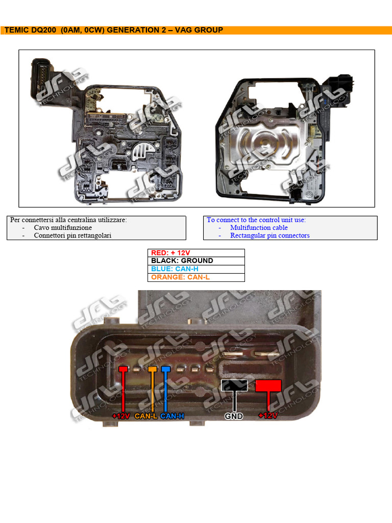 Vag DQ200 Generazione2 | PDF