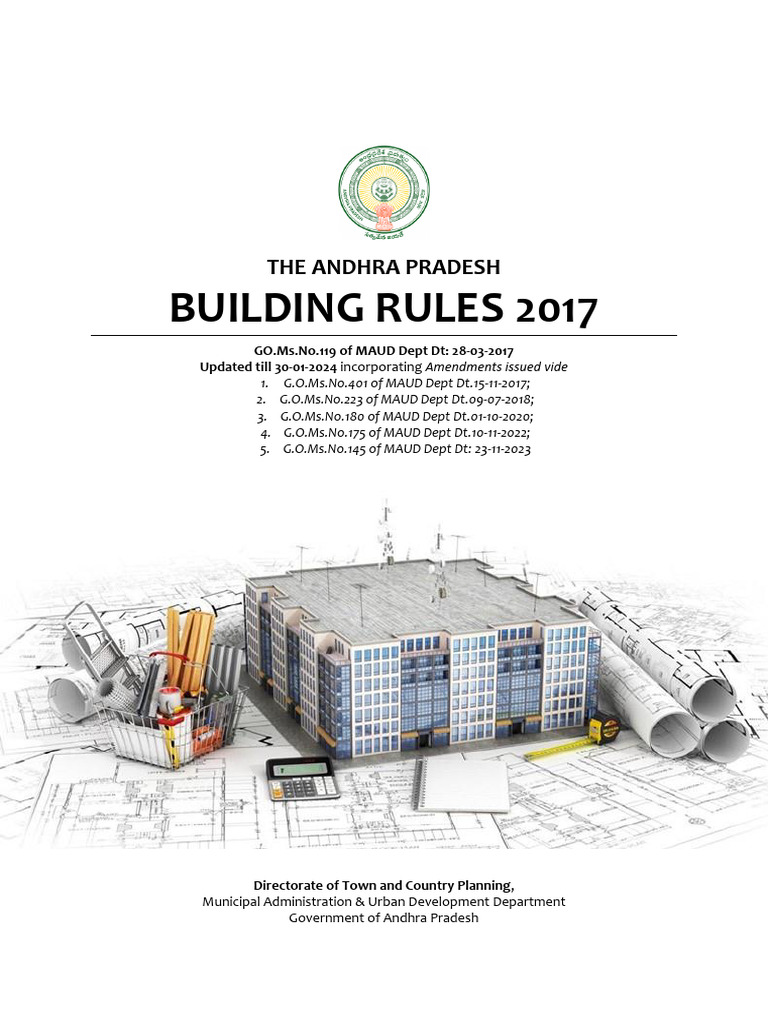 AP Building Rules 2017 - Updated Till 30-01-2024 | PDF | Green Building ...