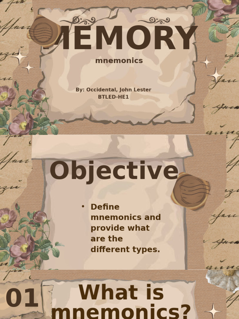 memory-101 | PDF | Mnemonic | Memory