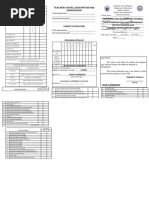 Kindergarten Data Sheet For The BRIGANCE | PDF | Cognition | Cognitive ...