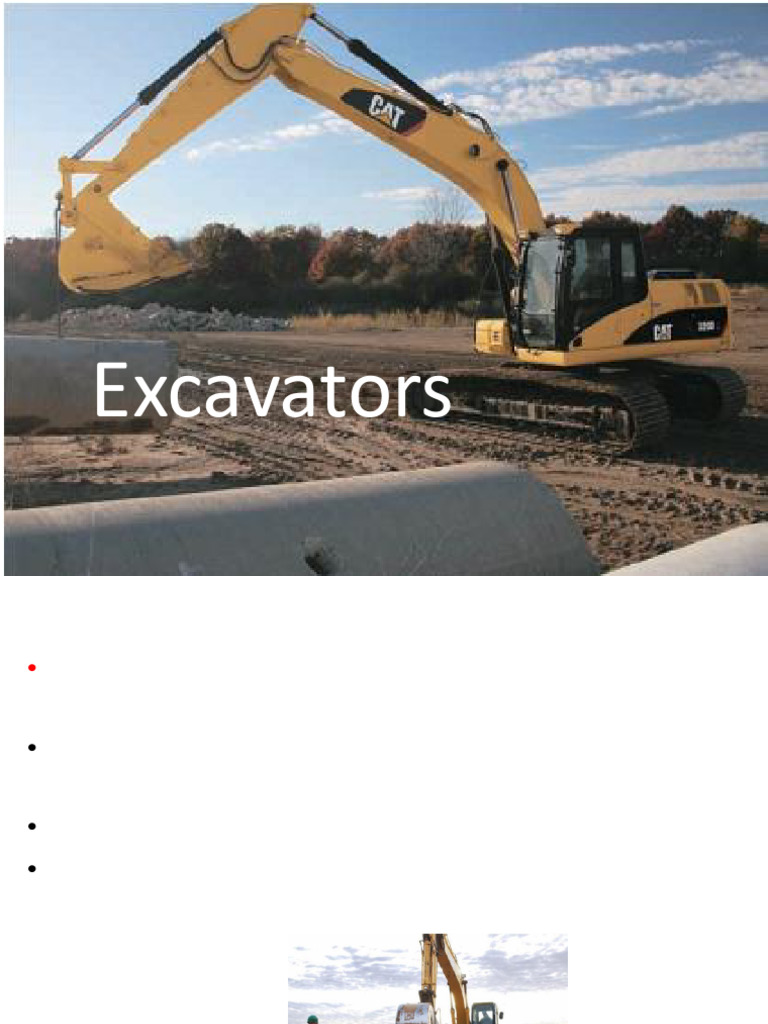 Excavators | PDF | Manufactured Goods | Vehicles