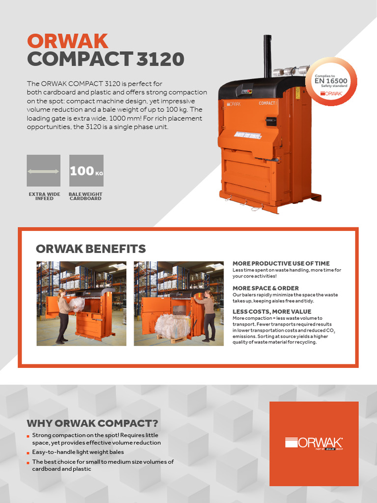 Orwak-Compact-3120_en | PDF