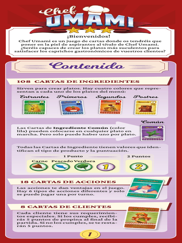 Umami Reglas Esp | PDF