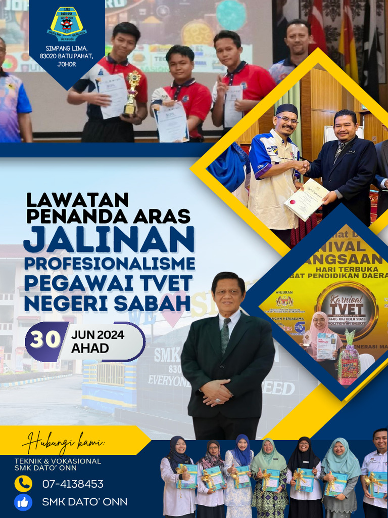 BUKU PROGRAM LAWATAN PENANDA ARAS SABAH (1) | PDF