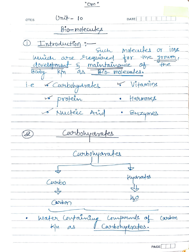 Carbohydrates | PDF | Carbohydrate Chemistry | Carbohydrates