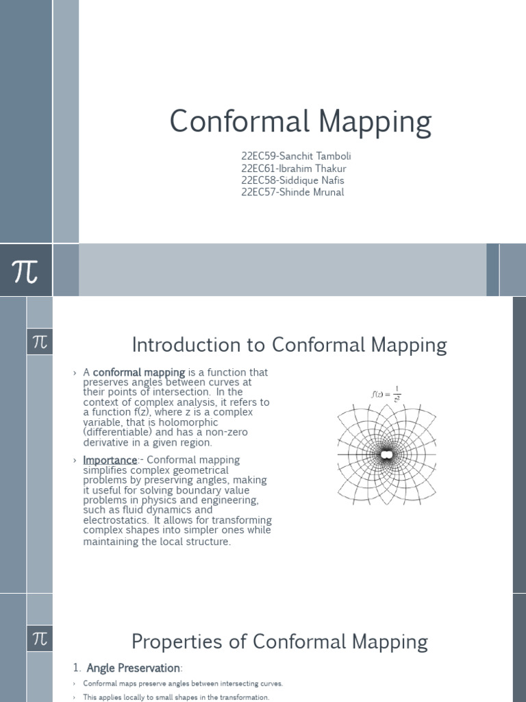 Conformal Mapping | PDF | Mathematical Concepts | Mathematical Objects