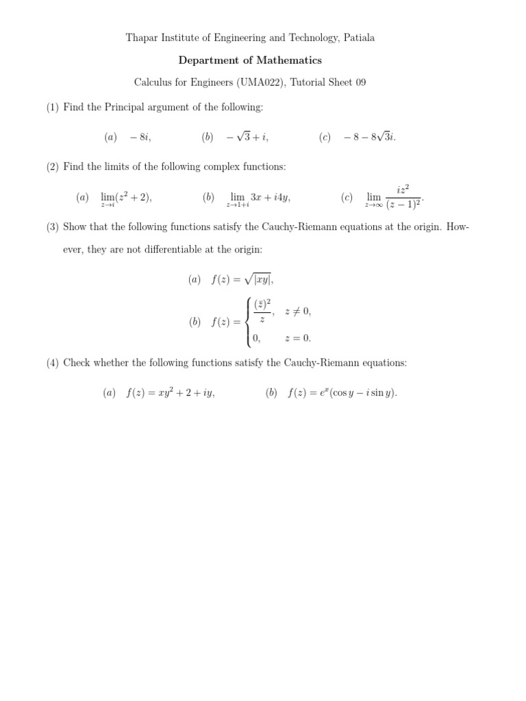 Tutorial9 UMA022 | PDF