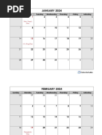 2023 Julian Calendar 01 | PDF | Easter | Observances