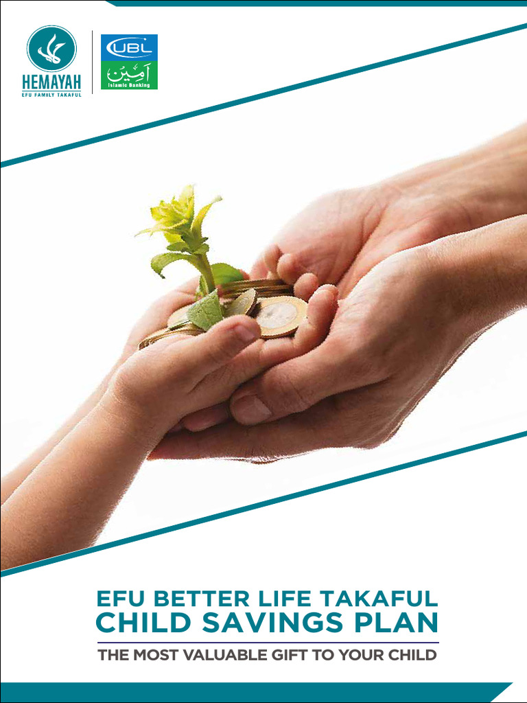 EFU Better Life Takaful Child Savings Plan | PDF | Islamic Banking And Finance | Investing
