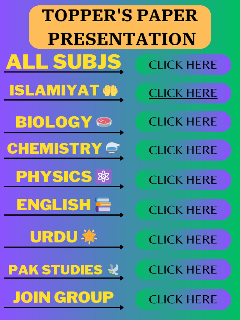 Topper's Paper Presentation | PDF