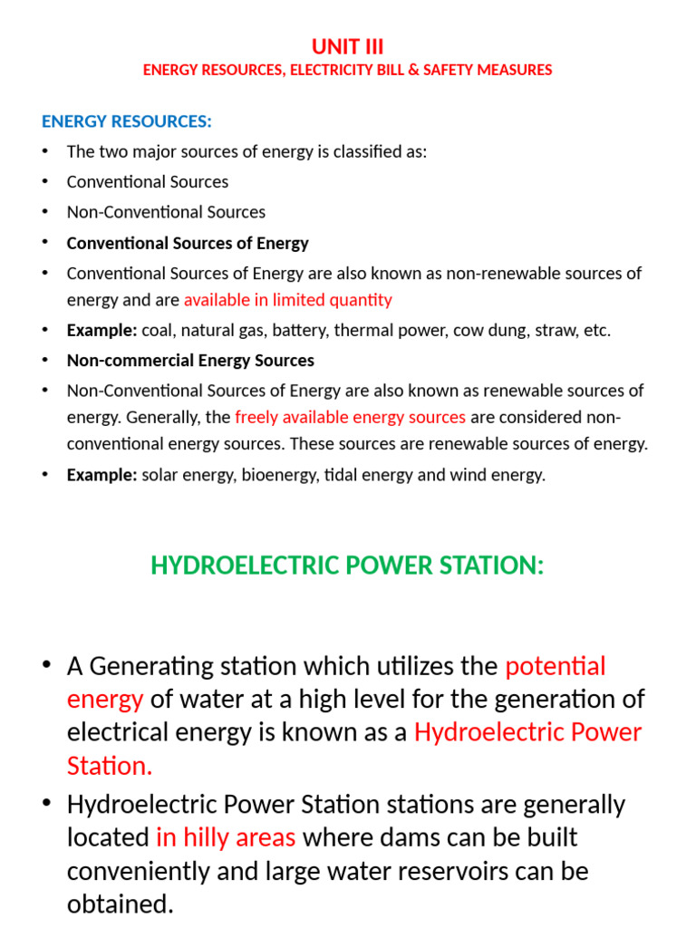 BEEE Unit-III Instruments | PDF | Photovoltaics | Nuclear Power Plant