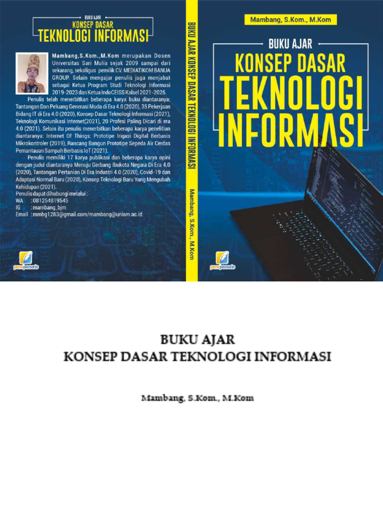 2. Buku Ajar Konsep Dasar TIK | PDF