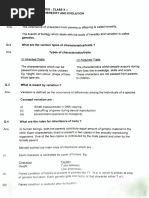 Class10 Heredity PYQs | PDF