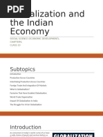 Class 10 Economics PPT Chapter 4 Globalisation-And-The-Indian-Economy | PDF | Cost Of Living ...