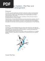 Plot Plan & Equipment Layout | PDF | Industries | Engineering