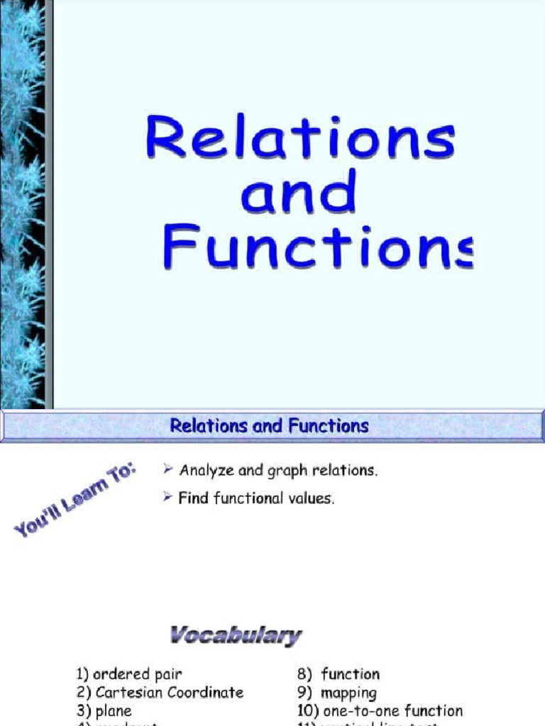 3-relations-and-functions-NOW | PDF | Function (Mathematics) | Mathematical Logic