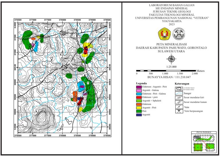 Peta Mineralisasi | PDF