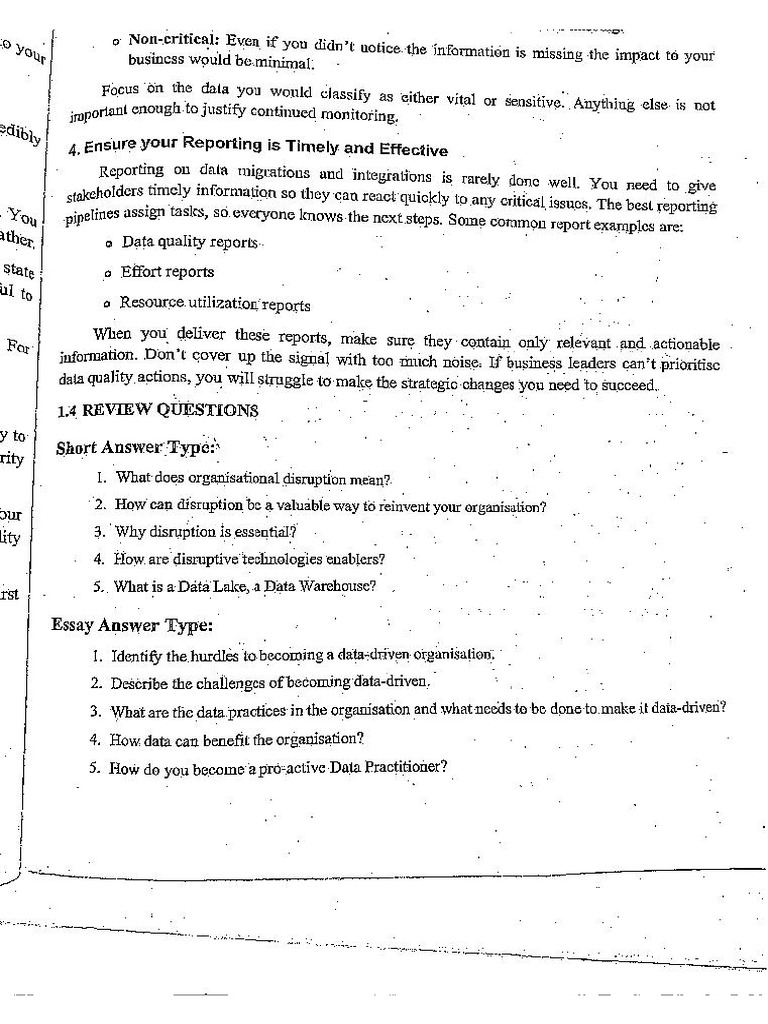 DDDM Questions Bank | PDF