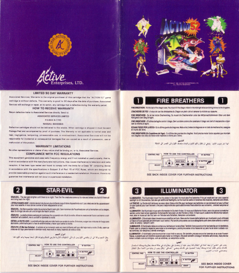 Action 52 (USA) (Rev a) (Unl)_(Us) | PDF