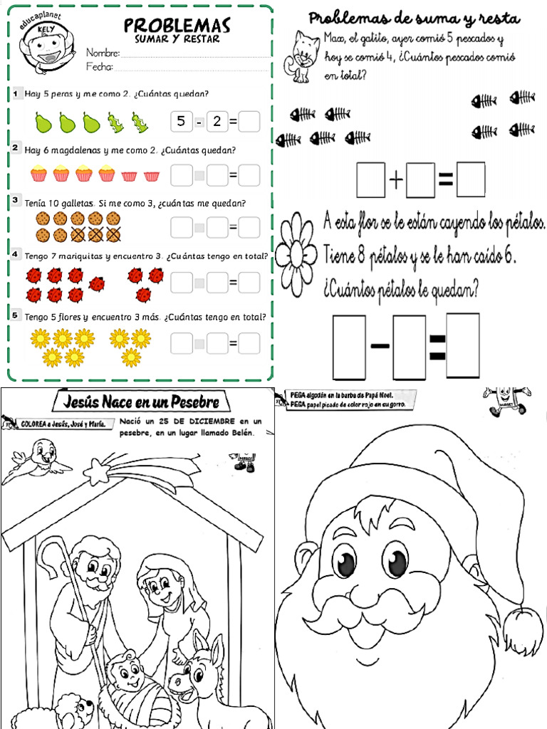 PROBLEMAS - NAVIDAD | PDF