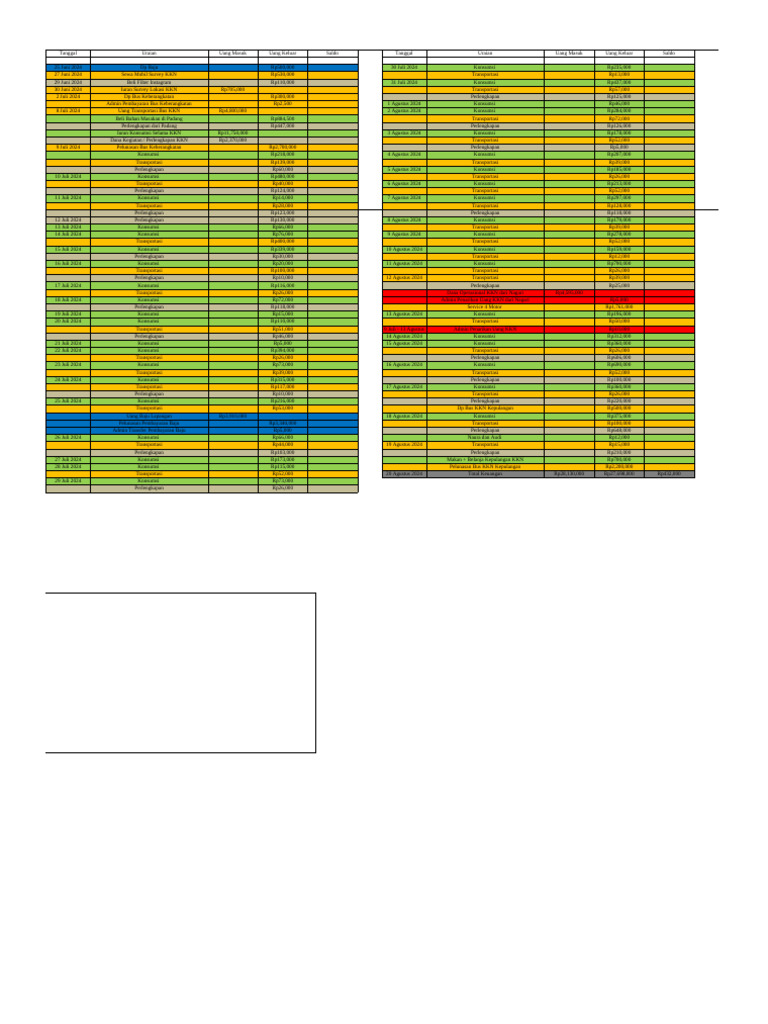 Laporan Keuangan KKN 2024 | PDF