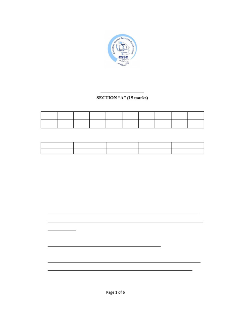 History Form 2 Marking Scheme | PDF | Stone Age | Atlantic Slave Trade