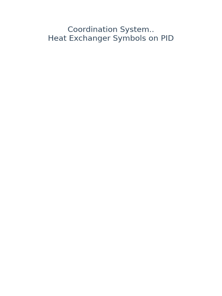03 - Symbols For Heat Exchangers On PID | PDF