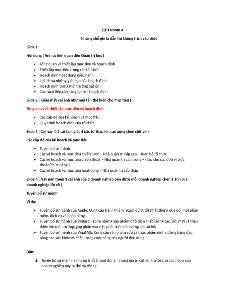 QTH Nhóm 4 | PDF