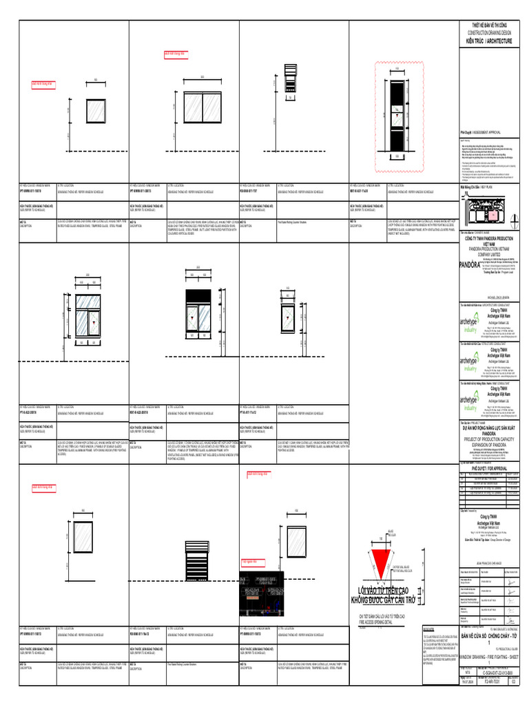 Pan DWG DC Ar f2 Ar 7031 03 Window Drawing Fire Fighting Sheet 1 | PDF