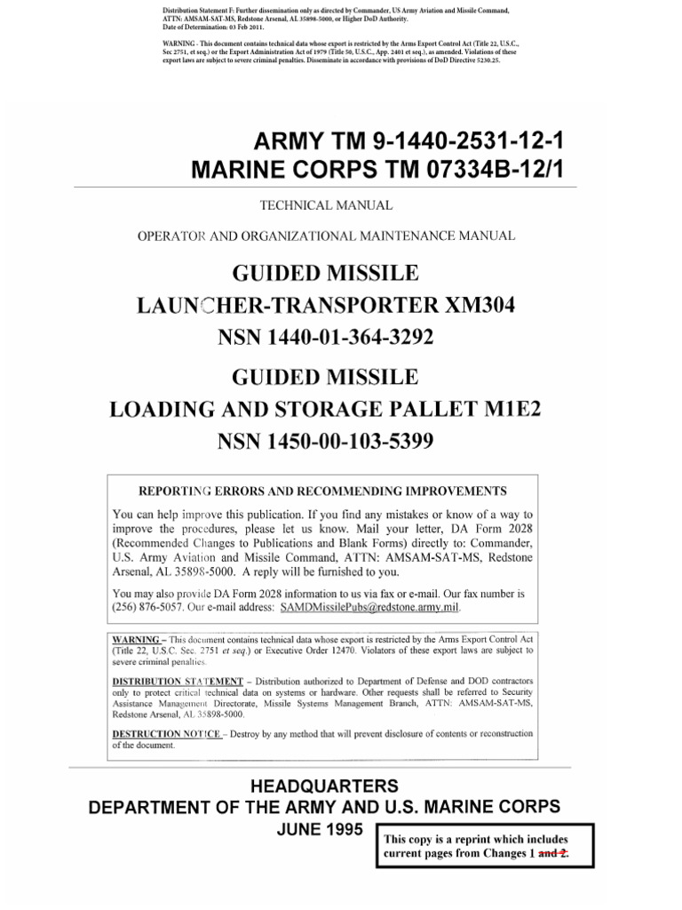 TM 9-1440-2531-12-1lanz Digital | PDF | United States Department Of ...