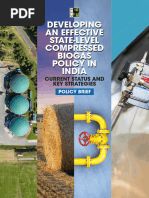 Model CBG Project Report - For Circulation | PDF | Debt | Biogas