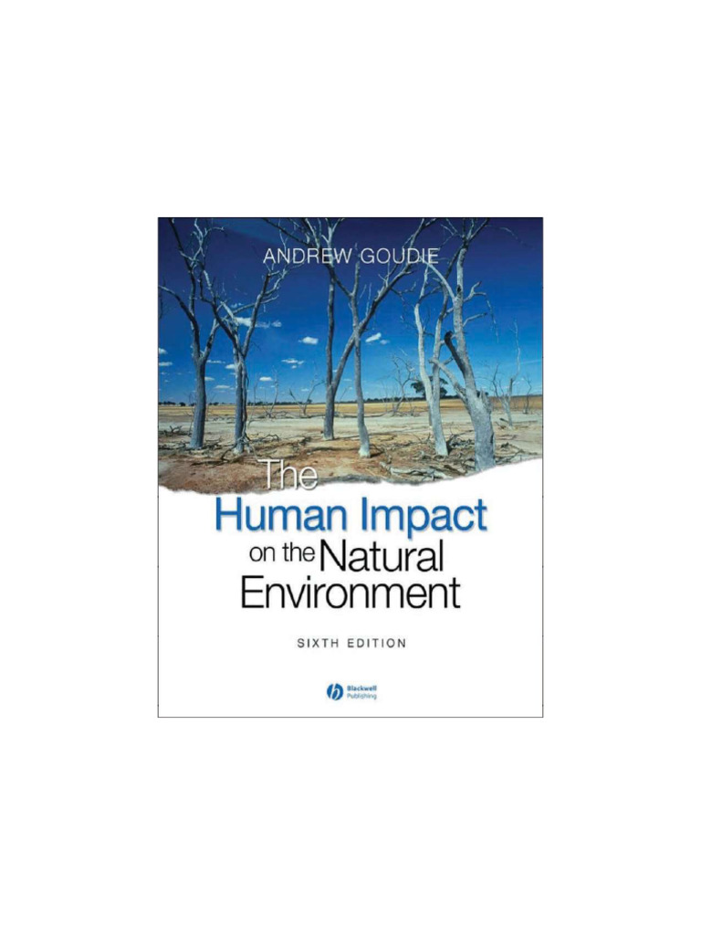 UNIT 1C Human Impact On Environment | PDF