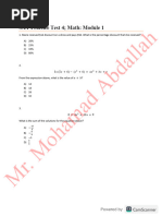 Grade 8 Readiness Test - Answer Key | PDF