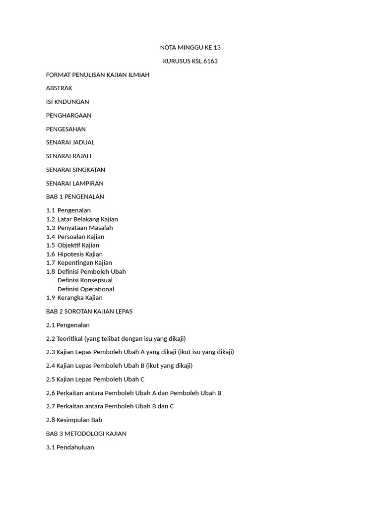 Mini Thesis KP | PDF