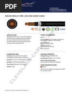 Ducab XLPE Cable Spec | PDF | Electrical Conductor | Electrical Equipment