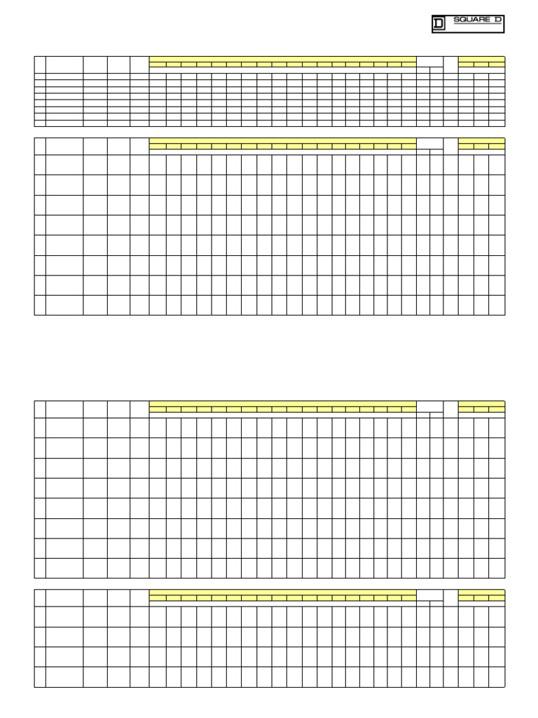 Schneider Square D Zs Values | PDF | Alternating Current | Electrical ...