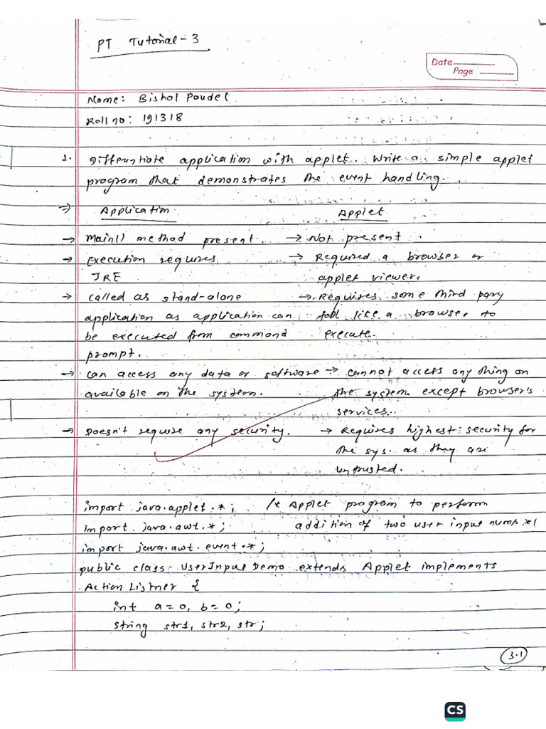 PT Tutorial 3 Solution | PDF