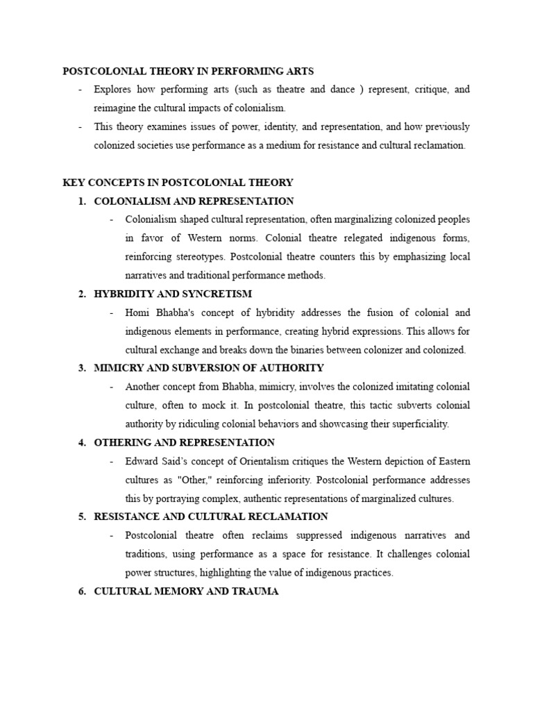 Tc Week 8 9 Reviewer | PDF | Postcolonialism | Marxism Tc Week 8 9 Reviewer | PDF | Postcolonialism | Marxism