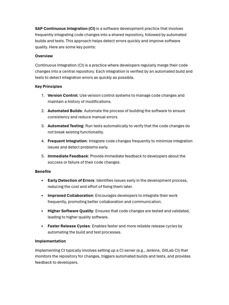 Sap Ci Basic Understanding Pdf