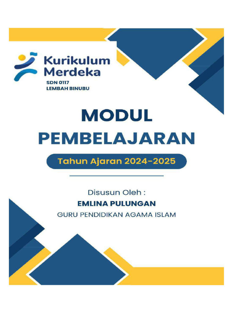Modul Ajar Emlina Wudu-dikompresi_compressed (1) | PDF