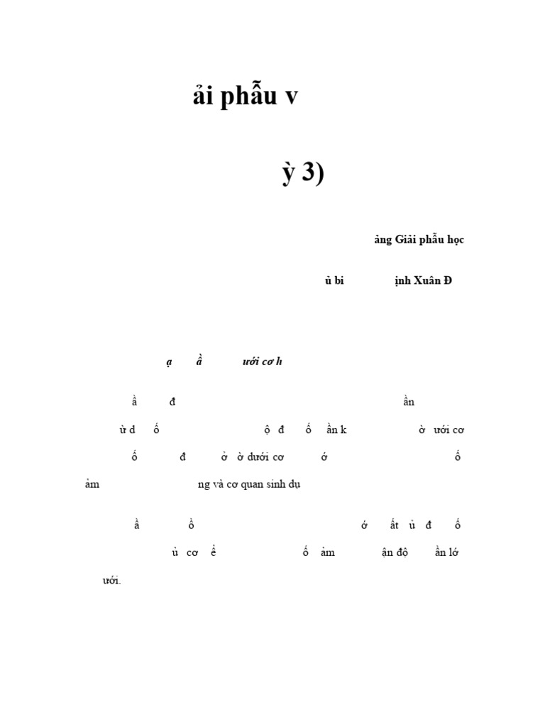 [123doc] Giai Phau Vung Mong Ky 3 Ppt | PDF